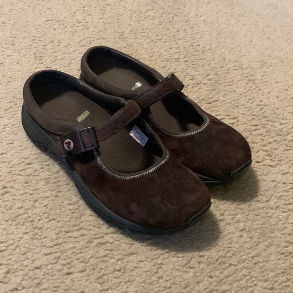 Merrell | Shoes | Merrell Womens Encore Mary Jane Shoes Expresso Brown ...